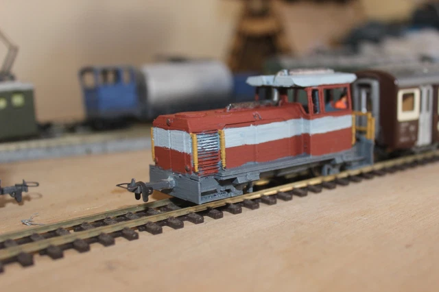 BOB BERNESE OBERLAND Bahn diesel loco HGm 2/2 n 31 h0m £47.50 - PicClick UK