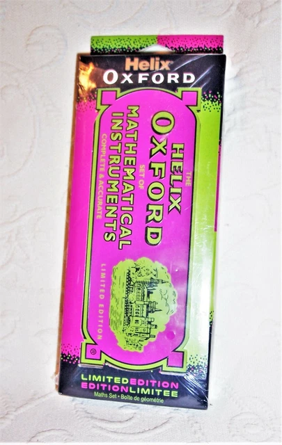 HELIX OXFORD SET of Mathematical Instruments Complete & Accurate Ltd ...