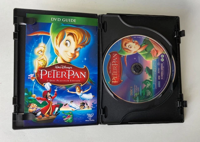PETER PAN (DVD, 2007, 2-Disc Set, Platinum Edition), Disney DVD $18.80 ...