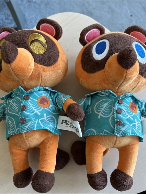 ANIMAL CROSSING NEW Horizon Tom Nook Soft Plush Toy X2 18cm Nintendo ...