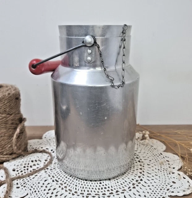 ANCIEN POT À Lait en Aluminium 1.5 Litres - FAYMONT - déco agriculture ...