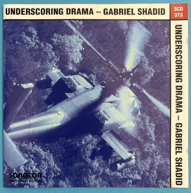GABRIEL SHADID- UNDERSCORING Drama CD Sonoton SCD 373 Library Music ...
