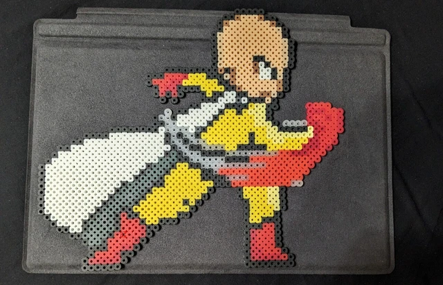 PERLER BEAD PIXEL Art One Punch Man 8,5" X 7,5" EUR 14,40 - PicClick FR