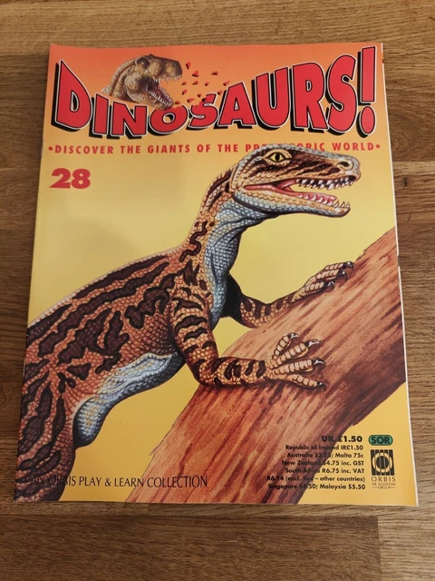 MAGAZINE - ORBIS Dinosaurs Discover... Prehistoric World Magazine Part ...