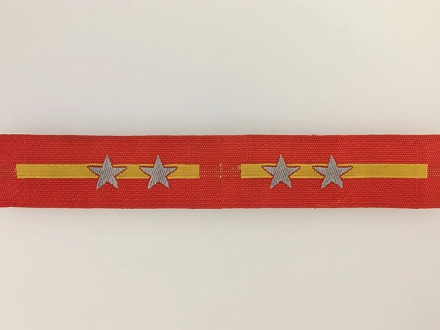 GENUINE VINTAGE WWII Japanese Army Sergeant cloth collar patch insignia ...