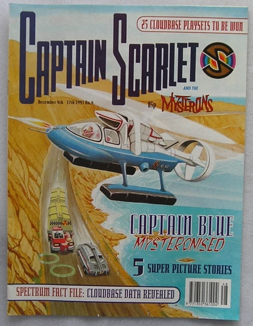 CAPTAIN SCARLET AND the Mysterons Comic Issue 4 from December 1993 from ...