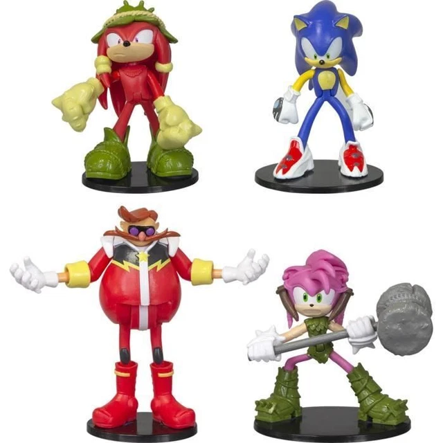FIGURINES ARTICULEES SONIC - Collection de 4 personnages de 7,5 cm EUR ...