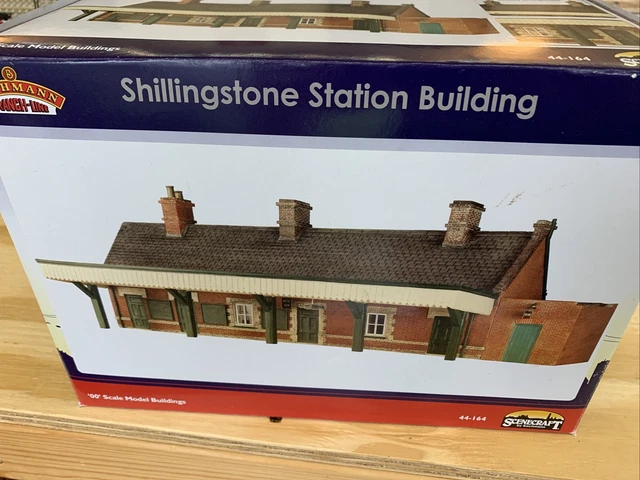 BACHMANN 44-164 SCENECRAFT Shillingstone Station Building Ready Made OO ...