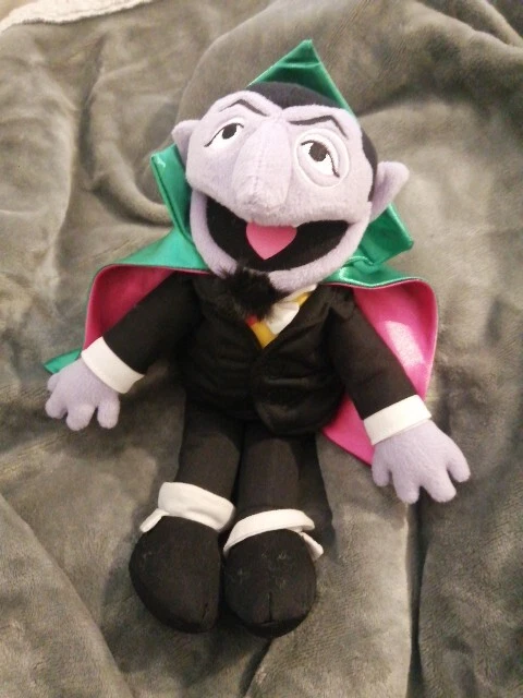 GUND COUNT VON Count Plush Soft Toy Sesame Street 14" £25.00 - PicClick UK