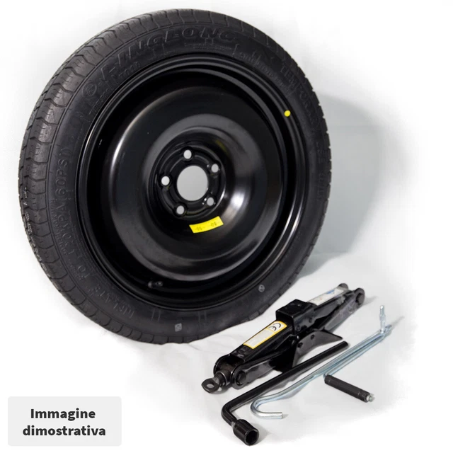 KIT ROUE DE secours (galette) 17" pour MERCEDES VITO 447 avec cric clé ...