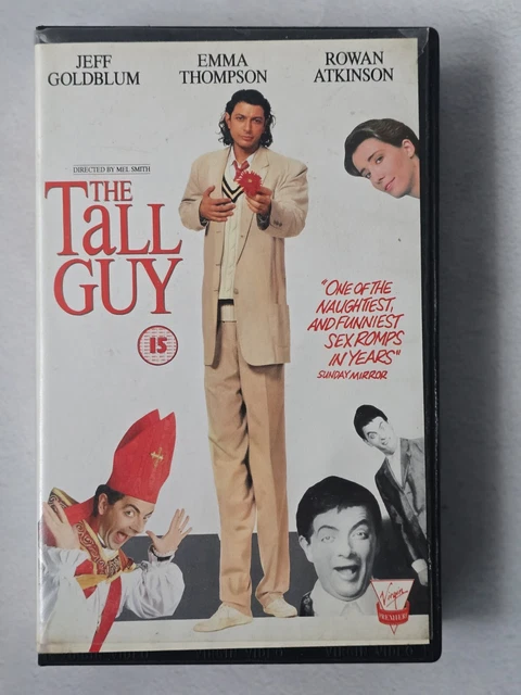 THE TALL GUY VHS Video Ex Rental Jeff Goldblum Emma Thompson 1980s Rom ...