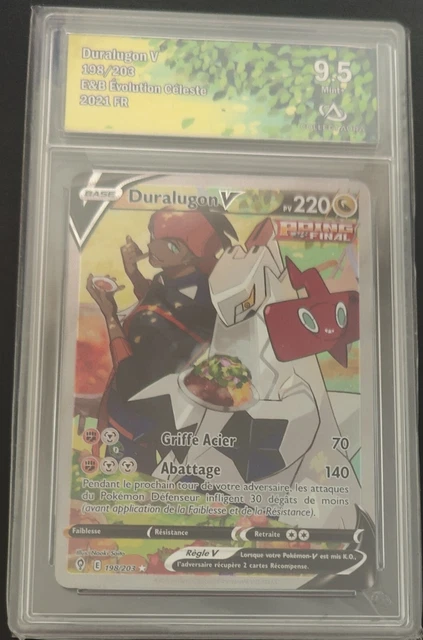 DURALUGON V 198/203 Pokémon EB07 Evolution Céleste Collect Aura 9.5 EUR ...