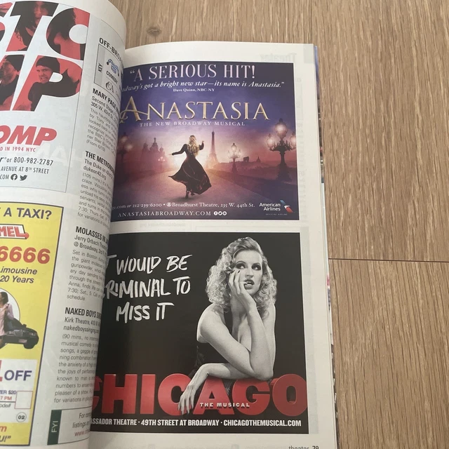 ALADDIN THE MUSICAL Theatre City Guide! Magazine / Programme! Playbill ...