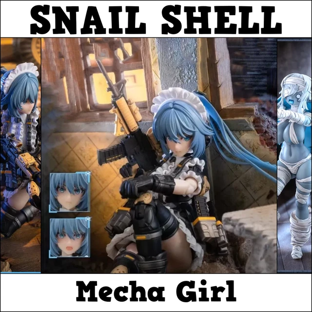 SNAIL SHELL MECHA Girl Series Tactical Maid Tokiwa Kazune Figure 🔵 ...