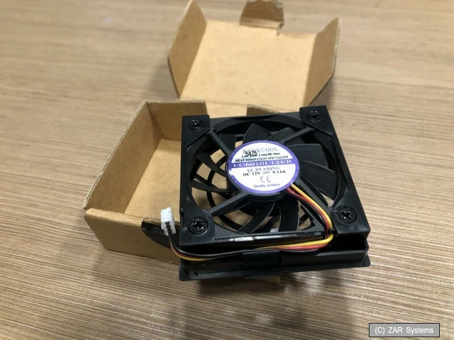 SYNOLOGY FAN, FAN, 60*60*10mm for SLIM NAS: DS409, DS411, DS416, DS416 ...