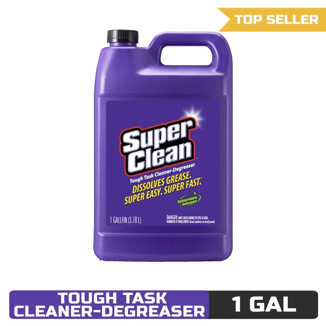 SUPER CLEAN TOUGH Task Cleaner-Degreaser, 1 Gallon (128 Fluid Ounces ...