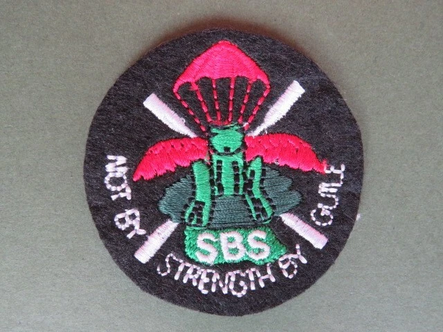 ROYAL MARINES SPECIAL Boat Service (SBS) Patch £4.00 - PicClick UK