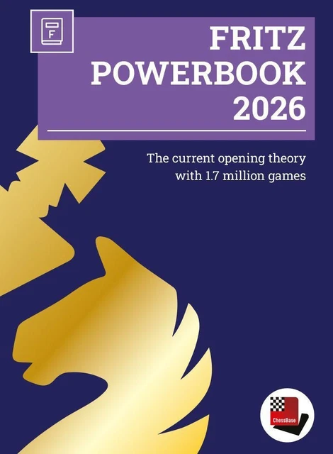 FRITZ POWERBOOK 2026 (Code in Box), ChessBase GmbH EUR 89,90 - PicClick DE