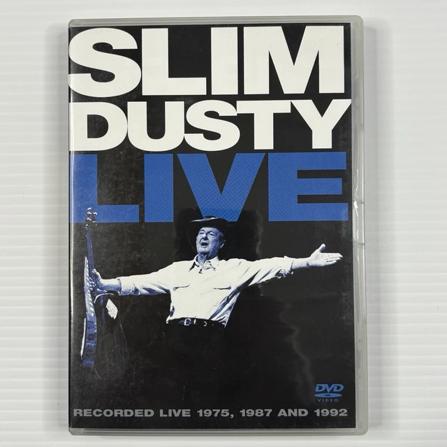 SLIM DUSTY LIVE DVD Region Free PAL Tracked Postage 2 Disc 1975 1987 ...