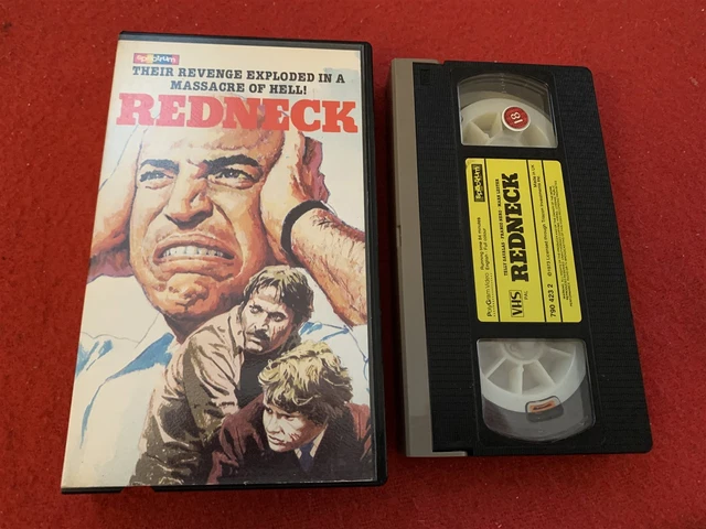 REDNECK RARE PRE-CERT Spectrum Vhs Video Tested Telly Savallas Free ...