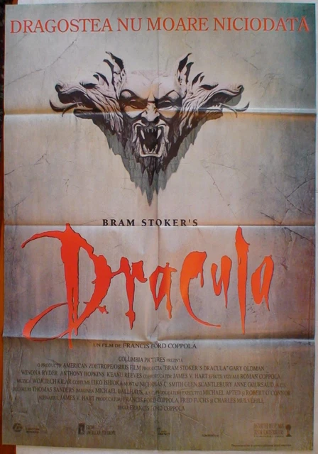 MOVIE POSTER=BRAM STOKER S Dracula(horror)il280(Gary Oldman, Winona ...