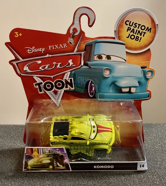 DISNEY PIXAR CARS Toon Mattel #14 Komodo Tokyo Mater New In Box EUR 21 ...