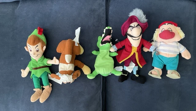 DISNEY’S PETER PAN Mini Plush Set £5.00 - PicClick UK