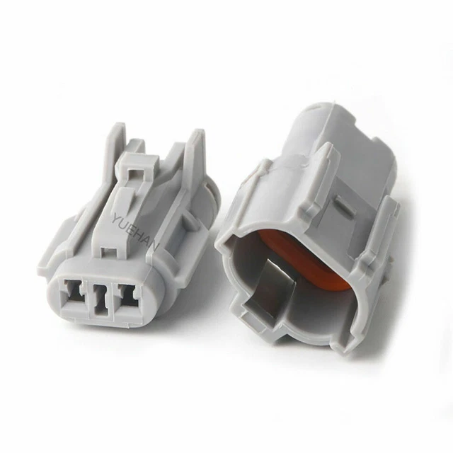 CAR WATERPROOF ELECTRICAL Wire Automotive Connector 2mm Terminals 2 Pin ...