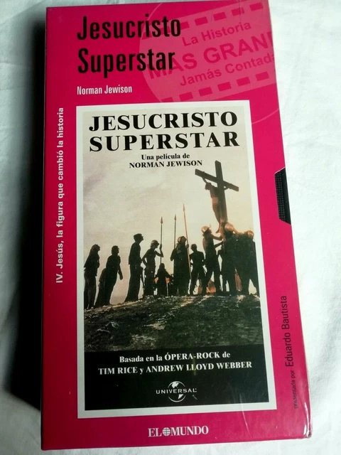JESUS CHRIST SUPERSTAR VHS Tape Norman Jewison Based On Rock Opera Tim Rice 1973 £29.78 ...