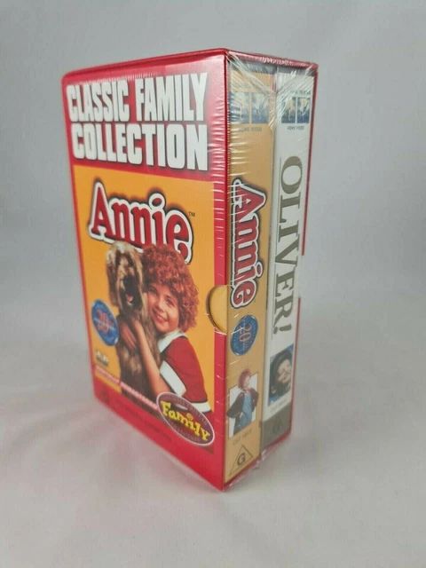 NEW - 1982 Annie & 1968 Oliver! Tribute Edition Combo Pack Classic VHS ...