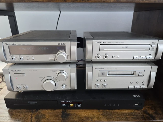 TECHNICS MICRO HI-FI Se-Hd515Md Amp St-Hd515Md Tuner Sl-Hd515 Cd See ...
