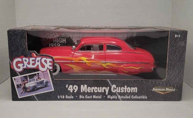 AMERICAN MUSCLE GREASE 1949 Mercury Coupe PRESSOFUSO 1/18 Ertl EUR 56 ...