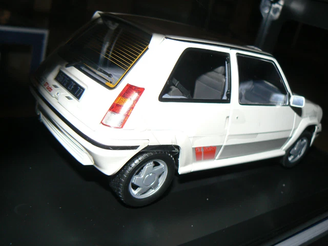 RENAULT 5 R5 super 5 gt turbo phase 2 blanc 1/18 1:18 norev EUR 285,00 ...