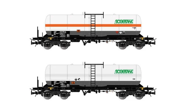 MODEL TRAIN VEHICLES Rail Rivarossi FS 2-UNIT Pack Gas Tank Wa £97.01 ...