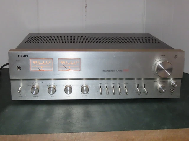 PHILIPS AH 386 Top Amplificateur De Puissance Intégré Vintage. 1978 ...