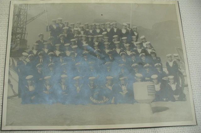 ORIGINAL PHOTOS OF Hms Vanguard Crew Royal Family Tour To South Africa ...