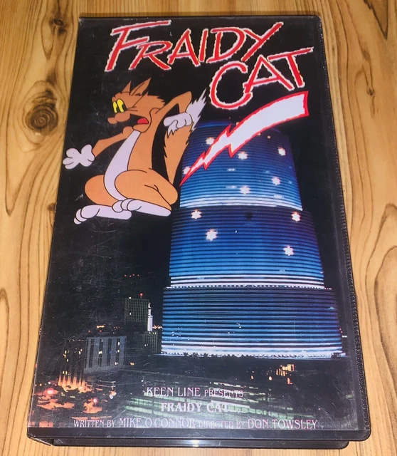 FRAIDY CAT Kids Animated TV Cartoon Series VHS Uncle Croc’s Block ABC ...