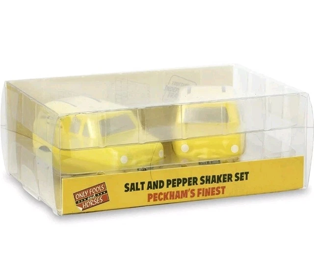 ONLY FOOLS AND Horses Trotter Van Official Salt n Pepper Set Brand new ...