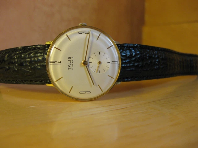 TALIS 1950'S VINTAGE Swiss Made Mechanical Mens Watch, Looks Great £74. ...