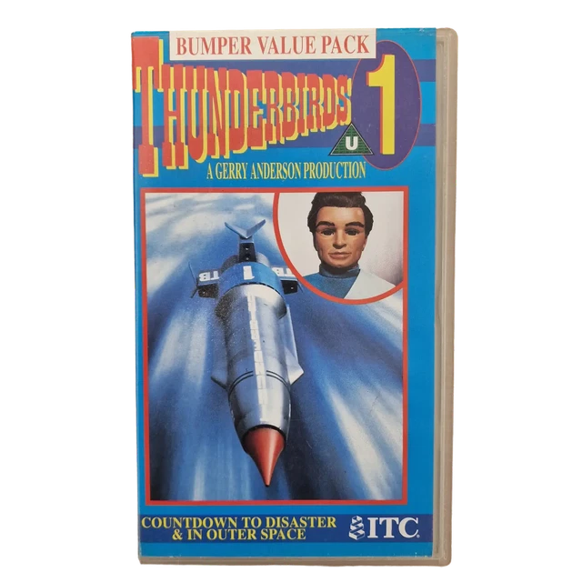 VHS MOVIE THUNDERBIRDS Volume 1 Adventure Video Cassette Gerry Anderson Vintage £8.31 - PicClick UK