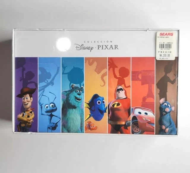 NEW DISNEY BLU Ray DVD Box Set - Colección Pixar - 20 discs & 20 Disney ...