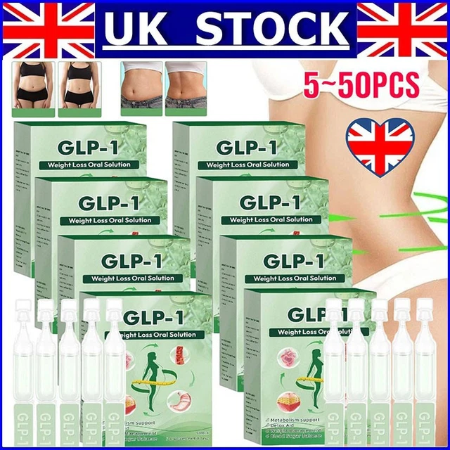 5-50 PCS Weight Loss Oral Solution - 6 Symptom Recovery Slimming Drops ...