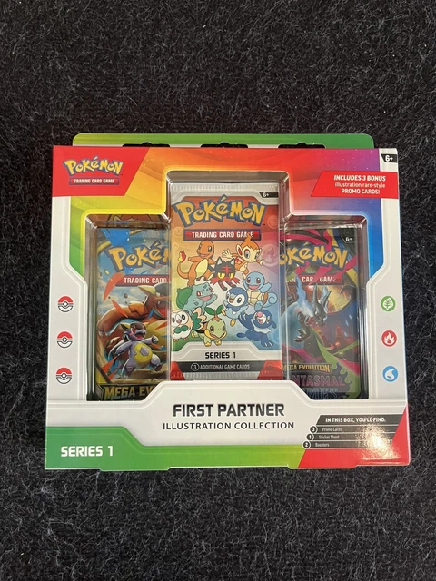 POKÉMON TCG FIRST Partner Illustration Collection Series 1 Pack Promo ...