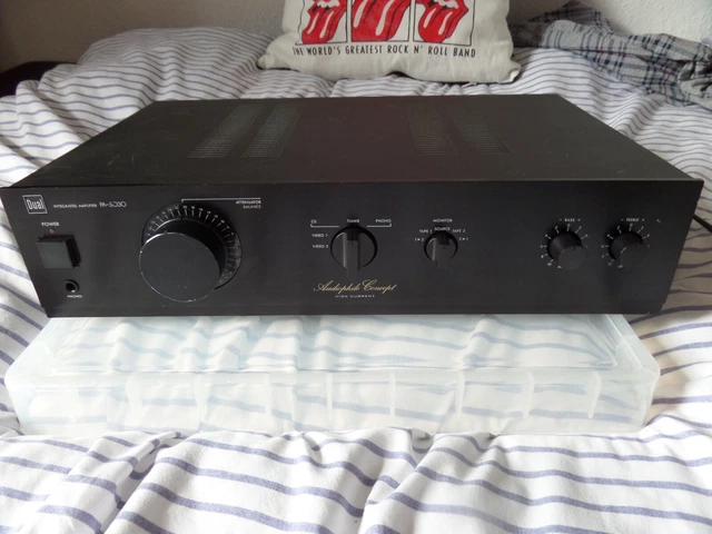 DUAL PA-5030 STEREO High Current Amplifier Built-In Phono Mm/Mc Pre-Amp ...