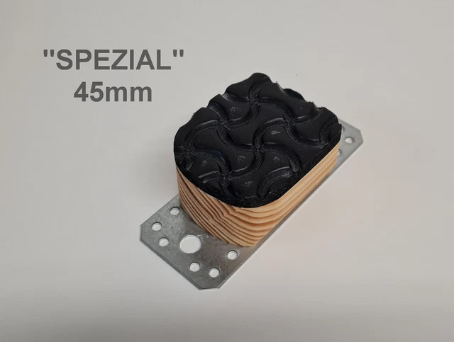 GIPSBEIN ABSATZ HOLZ-GEHSTÖPPEL SPEZIAL Gehstollen Gehgips Gipsfuß Gips ...