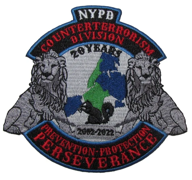 NEW YORK CITY Police NYPD Counter Terrorism Bureau CTB 20 Years ...