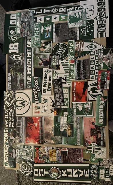 SV WERDER BREMEN Ultras Sticker/Aufkleber *Sammlungsauflösung* EUR 25 ...