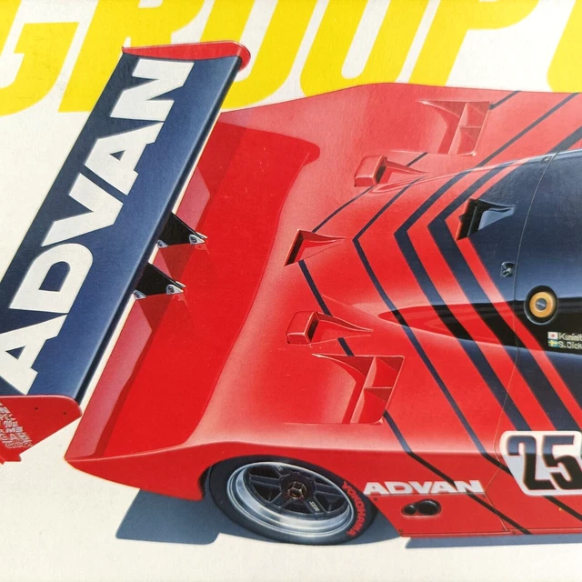 PORSCHE 962C YOKOHAMA Rad Advan Lackierung 1989 Hasegawa 1/24 ...
