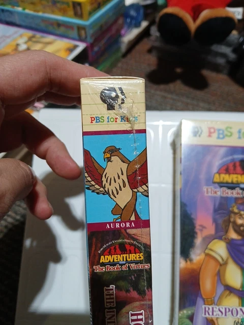 2X VHS ADVENTURES FROM THE BOOK OF VIRTUES PBS New Sealed Honesty ...