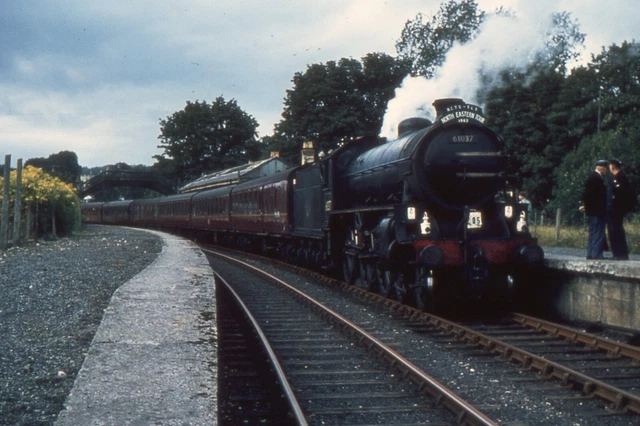 35MM RAILWAY SLIDE: COLOUR-RAIL: BRE 779: CLASS B1: 61037 JAIROU EUR 2 ...